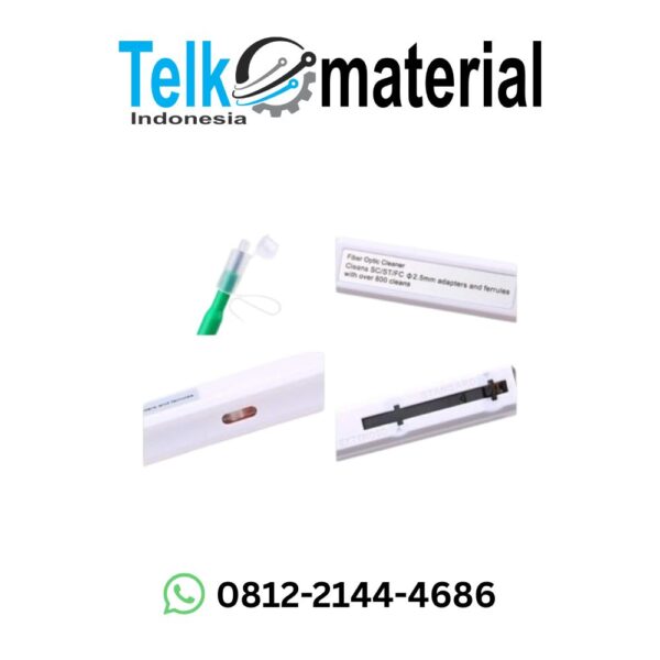 One Click Cleaner – Cleaner Konektor Fiber Optik LC/SC/FC - Telkomaterial
